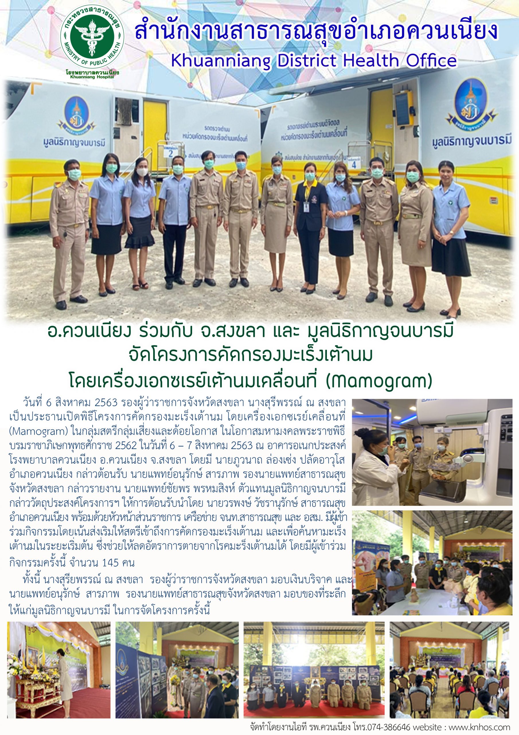 สำนักงานสาธารณสุขอำเภอควนเนียง – knho.go.th
